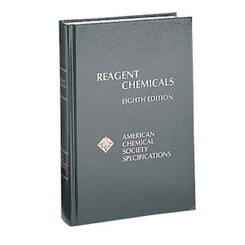 0-8412-3945-2 Reagent Chemicals, Eighth Edition from Cole-Parmer