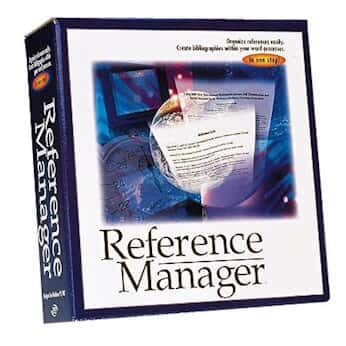 24895 Software, Reference Manager Professional for Macintosh from Cole ...