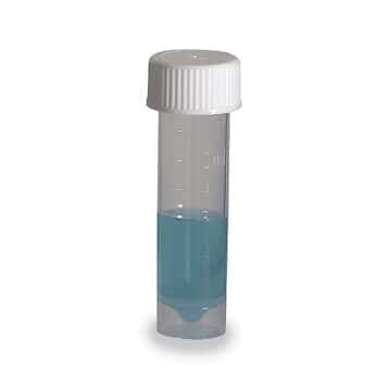 10 mL, PP vial with graduations, 1000 pack from Cole-Parmer