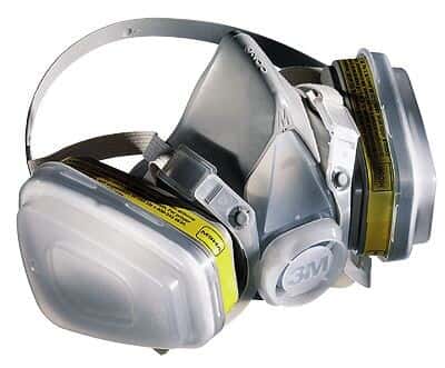 3M 5000 Series Maintenance-Free Respirator, Ammonia/methylamine, S from ...