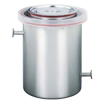 Foreline liquid nitrogen cold trap, NW25 connection from Cole-Parmer