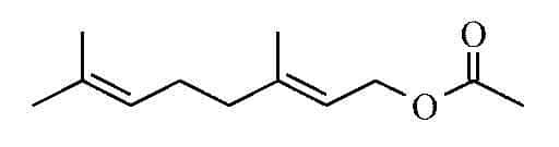 Acros Organics AC259661000 3,7-Dimethyl-trans-2,6-octadien-1-yl-acetate, mixture of isomers 98% ...