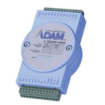Advantech ADAM-4068-BE 8 Channel Relay Output Module (Modbus) from Cole-Parmer
