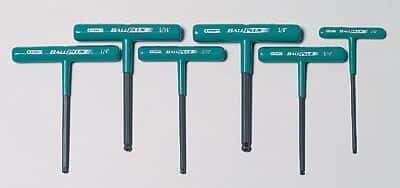 Allen Ball-Plus Cushion Grip Fractional T-Handle Set, 10 Keys from Cole ...