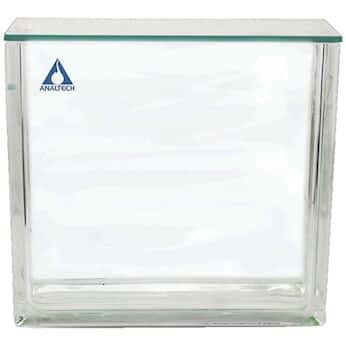 Analtech TLC Developing Tank with Lid, Glass, Holds Five 20 x 20 cm ...
