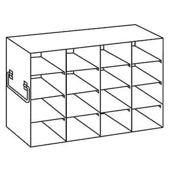 Argos Technologies PolarSafe® Upright Freezer Rack for 96-Well Flipper ...