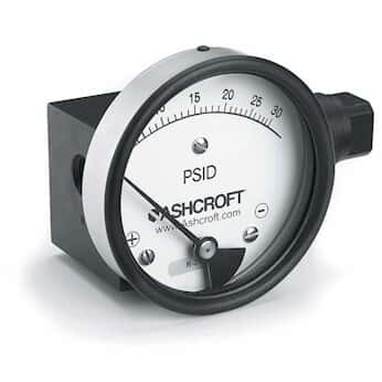 Ashcroft 11312.5 Differential Pressure Gauge 5 psid Inline Connection from Cole Parmer India