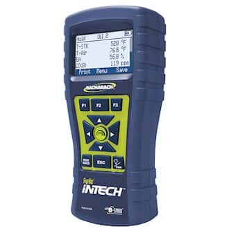 Bacharach Fyrite Intech Combustion Analyzer; O2/CO, carrying case from ...