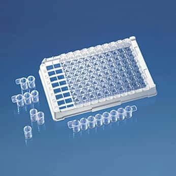 BRANDplates® pureGrade™ Non-Treated, Non-Sterile, Divisible Strip Plate ...