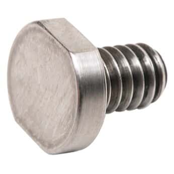 Branson Flat Tip for Sonifier Tapped Horns, 1/2" dia, 1/4-20 Thread ...