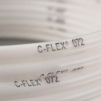 C-Flex 072 TPE Tubing, 1/8" ID x 1/4" OD; 50 Ft from Cole-Parmer