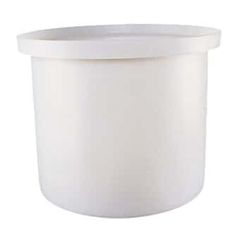 Chem-Tainer Low-Profile Cylindrical Tank, PE, 17 gallon from Cole-Parmer