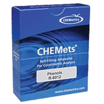 Chemetrics R-8012 Refill Kit , PHenol Test, for 00290-30 from Cole-Parmer