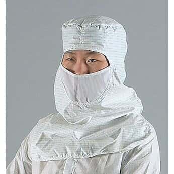 ChemStat 909A Plus Eyes Only Hood, White from Cole-Parmer