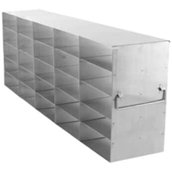 Cole-Parmer Upright Freezer Rack for Standard 2" Boxes, 5 x 5 Array ...