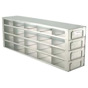 Cole-Parmer Upright Freezer Drawer Rack for Standard 2" Boxes, 5 x 4 ...