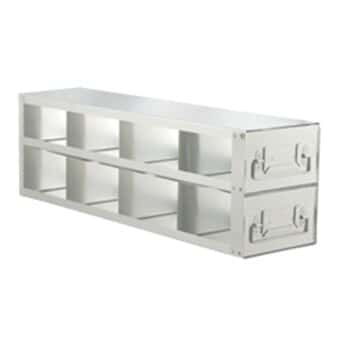 Cole-Parmer Upright Freezer Drawer Rack for Standard 3" Boxes, 4 x 2 ...