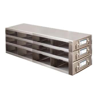 Cole-Parmer Upright Freezer Drawer Rack for 96/384-Well Plates, 96-Well ...