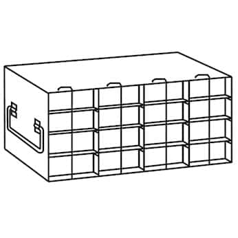 Cole-Parmer Upright Freezer Rack for 96 Deep-Well Microtiter Plates or ...