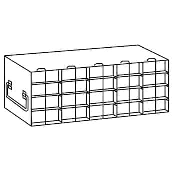 Cole-Parmer Upright Freezer Rack for 96 Deep-Well Microtiter Plates or ...