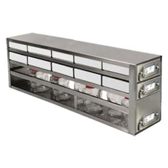 Cole-Parmer Upright Freezer Drawer Rack, 2 Drawers for 10 Boxes & 1 ...