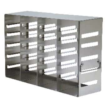 Cole-Parmer Upright Freezer Eco-Rack for Standard 2" Boxes, 4 x 6 Array ...