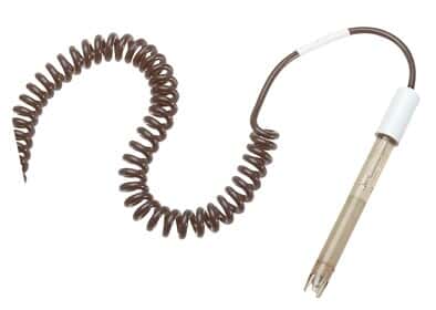 Cole-Parmer pH Electrode, Epoxy,long Neck, 5' Coiled Cable from Cole-Parmer
