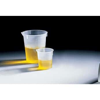 Disposable polypropylene Griffin low-form beakers, 150 mL 100/cs from ...