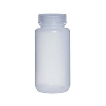 Cole-Parmer Wide-Mouth Plastic Bottle, LDPE, 250mL; 12/PK from Cole-Parmer