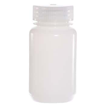 Always in Stock - Cole-Parmer Wide-Mouth Plastic Bottle, HDPE, 125mL ...
