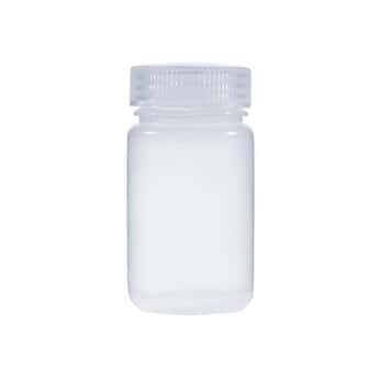 Cole-Parmer Wide-Mouth Plastic Bottle, PPCO, 125mL; 12/PK from Cole-Parmer