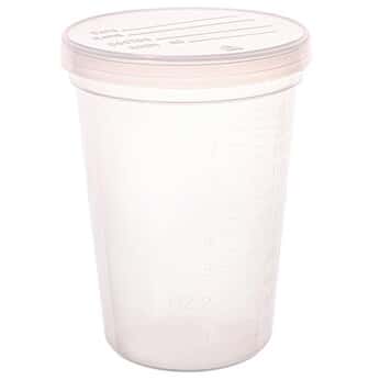 Always in Stock - Cole-Parmer Graduated Sample Container, PP, 8 oz ...