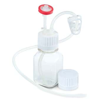 Cole-Parmer Sterile Media Bottle Assemblies, Vented with Tubing, PETG ...