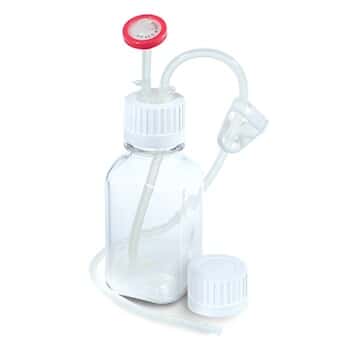 Cole-Parmer Sterile Media Bottle Assemblies, Vented with Tubing, PETG ...