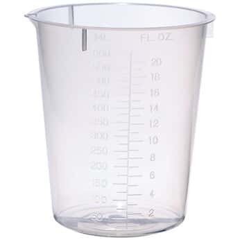 Always in Stock - Cole-Parmer Plastic Beaker, Transparent PP, 600 mL ...