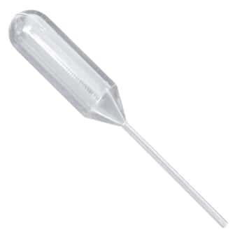 Cole-Parmer Economic Transfer Pipette, 4.0 mL, Narrow Short Stem; 500 ...