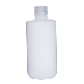 Cole-Parmer Narrow-Mouth Transport Plastic Bottle, HDPE, 1000mL; 6/PK ...