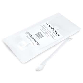 Cole-Parmer Sterile Lab Sampling Spoons, Polystyrene, 1/4 tsp (1.25 mL ...