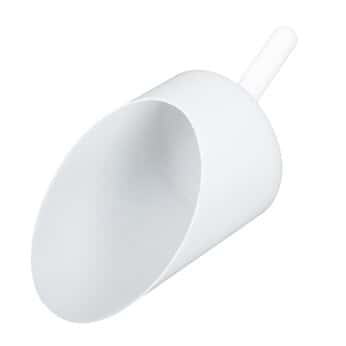 Cole-Parmer Large Cylindrical Lab Sampling Scoop, HDPE, 2000 mL (64 oz ...