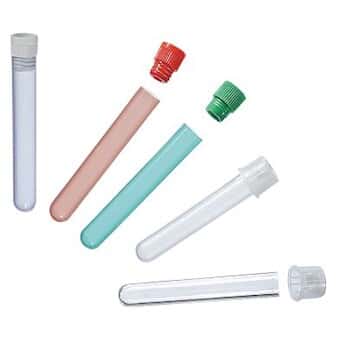Cole-Parmer Sterile PP Culture Tubes w/ 2-Position PE Caps; 12x75mm ...