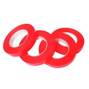 Cole-Parmer Write-On Tape, Red, 3/4" x 14 yds, 4/pk from Cole-Parmer India