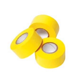 Cole-Parmer Write-On Tape, Yellow, 1" x 14 yds, 3/pk from Cole-Parmer