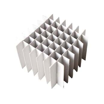 Cole-Parmer Cardboard Freezer Box Divider, 5-3/8" x 5-3/8" x 2-3/4", 36 ...