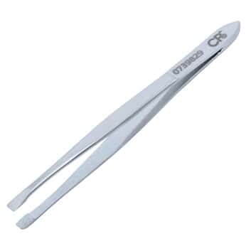 Cole-Parmer Stainless Steel Tweezers, Mini, Blunt Flat Tips, 89mm from ...