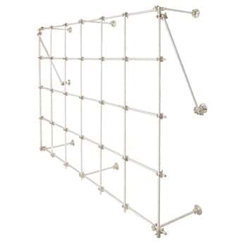 Cole-Parmer X-Large Lab Frame, Stainless Steel, 72" W x 48" H x 12" D ...