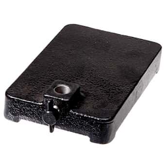 Cole-Parmer Heavy-Duty Support Base, Cast Iron, 6" x 9”, Supports 1/2 ...