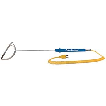Always in Stock - Cole-Parmer Type-K Roller Probe; 10.5" L 4" L Bow ...