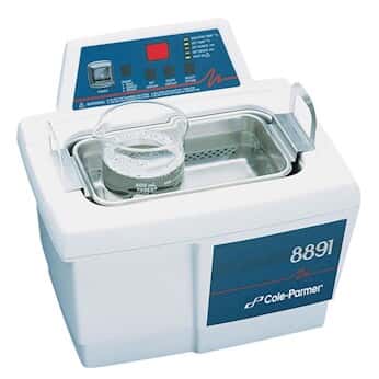 Cole-Parmer Ultrasonic cleaner with timer, heater, temperature monitor ...