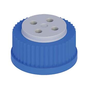 Cole-Parmer VapLock™ Solvent Delivery Cap with Viton Air Inlet Valve ...