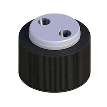 Cole-Parmer VapLock™ Solvent Delivery Cap with 304 SS Port Thread ...